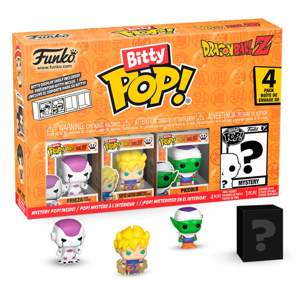 Bitty POP Dragon Ball Z Kid Buu vinylfigur, 4-tums samlarobjekt